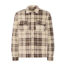 Hemdjacke Blend "Hemdjacke BHBaki", Herren, Gr. XL, braun (chicory coffee), Obermaterial: 100% Polyester PES., Jacken