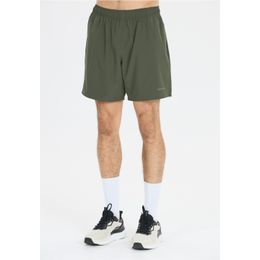 Shorts Endurance "Kroser", Herren, Gr. L, US-Gr&ouml;&szlig;en, gr&uuml;n, 95% Polyester, 5% Elasthan, unifarben, kurz, Hosen Shorts, mit elastischem Bund