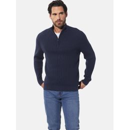Troyer Babista "Pullover HERMENIO", Herren, Gr. XXL, blau (dunkelblau), Obermaterial: 100% Baumwolle CO., Pullover Troyer