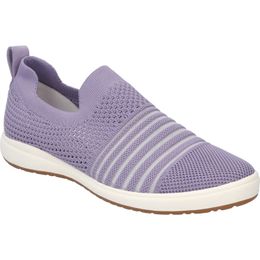 Sneaker Josef Seibel "Caren 47, lila", Damen, Gr. 41, lila, Obermaterial: 80% Rindsleder Leather cow. 20% Textilmaterial TEXMAT., Schuhe Sneaker