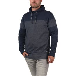 !Solid Kapuzenpullover SOLID "Hoodie SDBekir", Herren, Gr. M, blau (insignia blau), Web, Obermaterial: 100% Baumwolle CO., meliert, normal, Pullover Kapuzenpullover