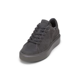 Marc O'Polo Sneaker MARC O'POLO "aus hochwertigem Nubuk-Rindleder", Damen, Gr. 39, broken graphite, Obermaterial: 100% Leder (Rind), unifarben, Schuhe Sneaker