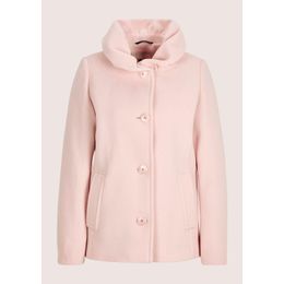 Madeleine Mode Kurzjacke MADELEINE "Jacke Jacke", Damen, Gr. 44, rosa (puderros&eacute;), Obermaterial: 80% Wolle WO. 20% Polyamid PA., Jacken Kurzjacke
