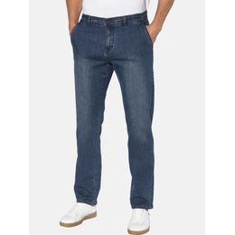Stretch-Jeans Babista "Jeans BELARION", Herren, Gr. 60, N-Gr, blau, Obermaterial: 78% Baumwolle CO. 20% Polyester COOLMAX PES(Coolmax). 2% Elasthan EL., Jeans