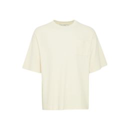 T-Shirt Casual Friday "T-Shirt CFTue", Herren, Gr. XL, wei&szlig; (wei&szlig; asparagus), Obermaterial: 70% Baumwolle CO. 25% Polyester PES. 5% Elasthan EL., Shirts T-Shirt