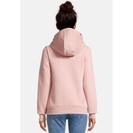 Sweatjacke SALZHAUT "Sweatjacke S&Ouml;&Ouml;TE JACKE", Damen, Gr. S, rosa (pearl), Obermaterial: 55% Baumwolle CO. 45% Polyester PES., Sweatjacken Sweatjacke