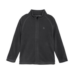 Fleecejacke Color Kids "Fleecejacke COFleece", M&auml;dchen, Gr. 110, schwarz (phantom), Obermaterial: 100% Polyester PES., Jacken Fleecejacke