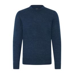 Strickfleece-Pullover Blend "Strickpullover BHRyke", Herren, Gr. M, blau (marineblaus), Obermaterial: 100% Polyacryl PAN., Pullover