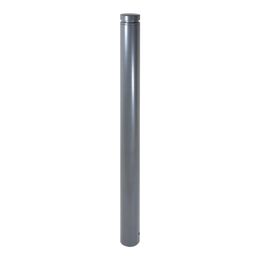 Schake Absperrstilpfosten Typ 464UZB, umlegbar + Profilzylinder, &Oslash; 60mm + Zierkopf, beschichtet)