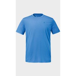 Sch&ouml;ffel Funktionsshirt SCH&Ouml;FFEL "CIRC T Shirt Tauron M", Herren, Gr. 46, 8625, blau, Oberstoff: 100% Polyester, Rundhals, Shirts Funktionsshirt
