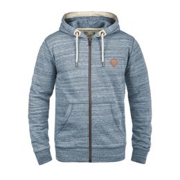 !Solid Kapuzensweatjacke SOLID "Kapuzensweatjacke SDCraig", Herren, Gr. XL, blau (insignia b), Obermaterial: 93% Baumwolle CO. 7% Polyester PES., Sweatjacken