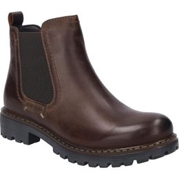 Stiefelette Josef Seibel "Marta 03, moro", Damen, Gr. 38, braun (moro), Obermaterial: 100% Rindsleder Leather cow., Schuhe Stiefelette