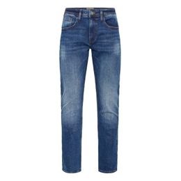 Slim-fit-Jeans Blend "Slim-fit-Jeans BHTWISTER", Herren, Gr. 36, L&auml;nge 32, blau (denim middle blau), Obermaterial: 98% Baumwolle CO. 2% Elasthan EL., Jeans Slim-fit-Jeans