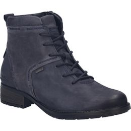 Stiefelette Josef Seibel "Kate 52, ocean", Damen, Gr. 37, blau (ocean), Obermaterial: 100% Rindsleder Leather cow., Schuhe Stiefelette