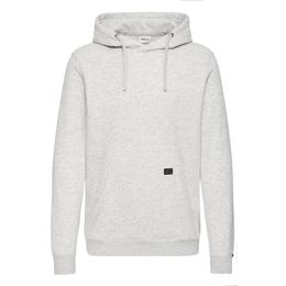 !Solid Kapuzenpullover SOLID "Hoodie SDAujuda", Herren, Gr. XL, grau (light grau melange), Obermaterial: 65% Polyester PES. 35% Baumwolle CO., Pullover Kapuzenpullover