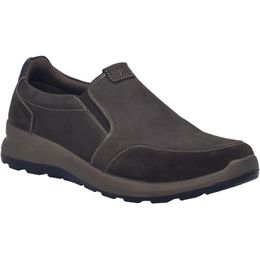 Slipper Josef Seibel "Marley 52, moro", Herren, Gr. 44, braun (moro), Obermaterial: 100% Rindsleder Leather cow., Schuhe Slipper