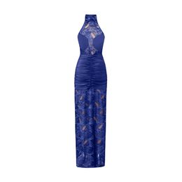 OW Collection Abendkleid 'Lyssa' Damen Gr&ouml;&szlig;e 34 blau Winterkleid
