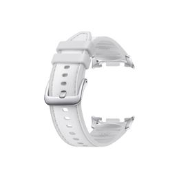 Samsung Wechselarmband "Hybrid Band (Gr. S/M/L) f&uuml;r Samsung Galaxy Watch8 / Watch8 Classic", wei&szlig;, Uhrenarmb&auml;nder