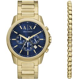 Armani Exchange Quarzuhr, Armbanduhr, Herrenuhr, Stoppfunktion, Geschenkidee