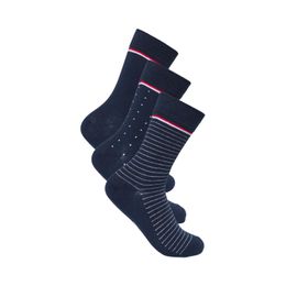 Only & Sons Freizeitsocken ONLY & SONS "ONSBASIC COTTON SOCK 3 PACK NOOS", Herren, Gr. 43/46, navy blazer pack:navy blazer pattern, Baumwollmischung, gemustert, Socken, Baumwollmischung