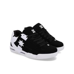 Sneaker DC Shoes "Command", Damen, Gr. 10(42), schwarz, wei&szlig;, Obermaterial:52.53% Leder + 47.47% Synthetic;, Schuhe Sneaker
