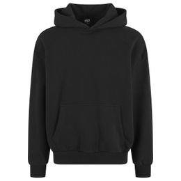 Kapuzenpullover Urban Classics "Urban Classics Ultra Heavy Oversized Hoody", Herren, Gr. L, schwarz, 80% Baumwolle, 20% Polyester, unifarben, normal, ohne Ausschnitt, Pullover Kapuzenpullover