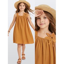 Denokids Kleid in Orange - 60% | Gr&ouml;&szlig;e 134 | Kinderkleider