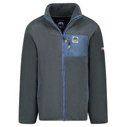 Geographical Norway Fleecejacke "Urock" in Anthrazit - 68% | Gr&ouml;&szlig;e XL | Herren-pullover-sport
