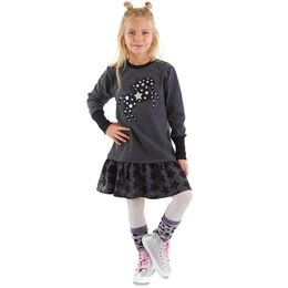 Denokids Kleid "Star Unicorn" in Dunkelgrau - 65% | Gr&ouml;&szlig;e 140 | Kinderkleider