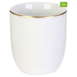 every ware 12er-Set: Becher in Wei&szlig; - 180 ml - 62% | Gedeckter-tisch