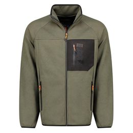 Canadian Peak Fleecejacke "Thizyeak" in Khaki - 66% | Gr&ouml;&szlig;e L | Herren-pullover-sport