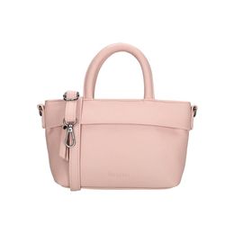 Beagles Leder-Henkeltasche "Tarragona" in Rosa - (B)18 x (H)13 x (T)8 cm - 51% | Damen-taschen