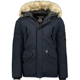 Geographical Norway Winterjacke "Bernar" in Dunkelblau - 70% | Gr&ouml;&szlig;e XXL | Herren-plussize