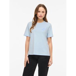 Vila Shirt "Visybilla" in Hellblau - 52% | Gr&ouml;&szlig;e XS | Damen-tops