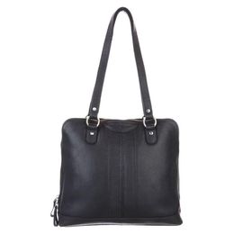 Betty Barclay Leder-Schultertasche in Schwarz - (B)32,5 x (H)28,5 x (T)8 cm - 51% | Damen-taschen