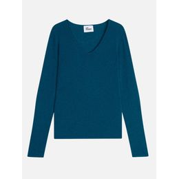 Just Cashmere Kaschmir-Pullover "Joan" in Blau - 58% | Gr&ouml;&szlig;e L | Damen-pullover-cardigans