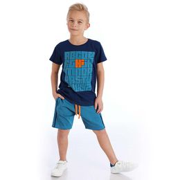 Denokids 2tlg. Outfit "Hi" in Blau - 67% | Gr&ouml;&szlig;e 104 | Kinder-oberteile
