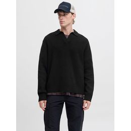 Jack & Jones Jack & Jones Pullover in Schwarz - 46% | Gr&ouml;&szlig;e L | Herren-plussize
