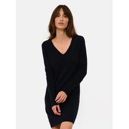 Just Cashmere Kaschmir-Kleid "Tracy" in Dunkelblau - 62% | Gr&ouml;&szlig;e M | Damen-kleider