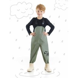 Denokids Latzhose "Digger" in Khaki - 60% | Gr&ouml;&szlig;e 98/104 | Kinderhosen