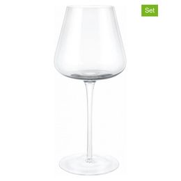 Blomus 2er-Set: Wei&szlig;weingl&auml;ser "Belo" in Transparent - 400 ml - 40% | Gedeckter-tisch