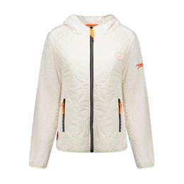 Canadian Peak Fleecejacke "Torsadeak" in Creme - 76% | Gr&ouml;&szlig;e XXL | Damenjacken