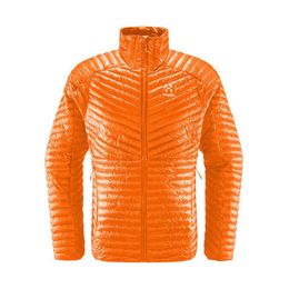 Hagl&ouml;fs Hagl&ouml;fs Steppjacke "Lim Mimic" in Orange - 62% | Gr&ouml;&szlig;e L | Herrenjacken