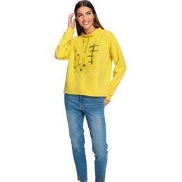 Heine Sweatshirt in Gelb - 60% | Gr&ouml;&szlig;e 50 | Damen-sweatshirts-jacken