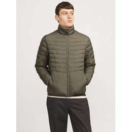 Jack & Jones Jack & Jones Steppjacke "Estate" in Khaki - 48% | Gr&ouml;&szlig;e M | Herrenjacken