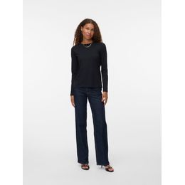V&eacute;ro Moda Vero Moda Longsleeve in Schwarz - 40% | Gr&ouml;&szlig;e S | Damen-tops