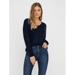 V&eacute;ro Moda Vero Moda Pullover in Dunkelblau - 40% | Gr&ouml;&szlig;e M | Damen-pullover-cardigans