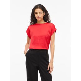Vila Shirt "Viellette" in Rot - 44% | Gr&ouml;&szlig;e 34 | Damen-tops
