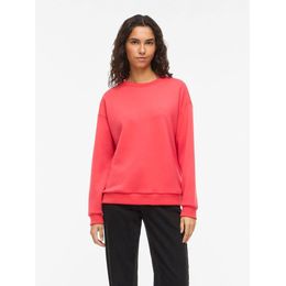 Vila Sweatshirt "Sandy" in Koralle - 42% | Gr&ouml;&szlig;e M | Damen-sweatshirts-jacken