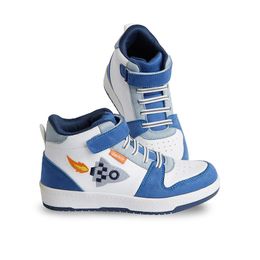 Denokids Sneakers "Rocket High Top" in Wei&szlig;/ Blau - 69% | Gr&ouml;&szlig;e 29 | Kindersneakers